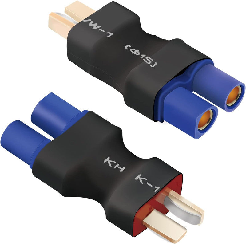 Helios RC: DEANS (BATTERY) TO EC3 (ESC) ADAPTER – RC Addict