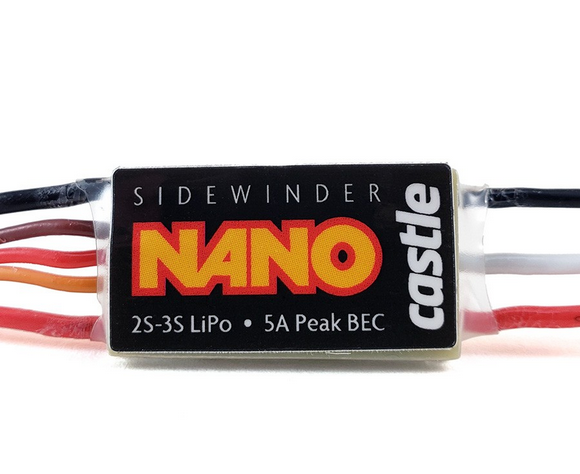 Castle Creations Sidewinder Nano Micro ESC – RC Addict