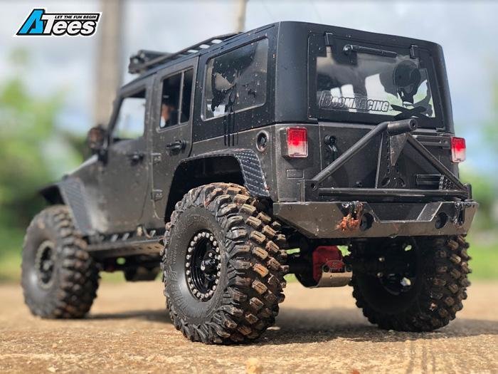 Team Raffee Co. 5 Door Rubicon Hard Body for 1/10 Crawler 313mm Red ...