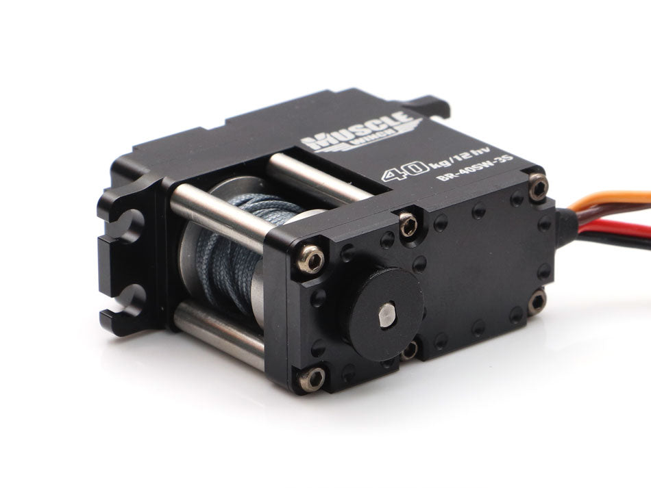 Boom Racing 3S Muscle Winch™ High Voltage Direct Power 40KG Waterproof ...